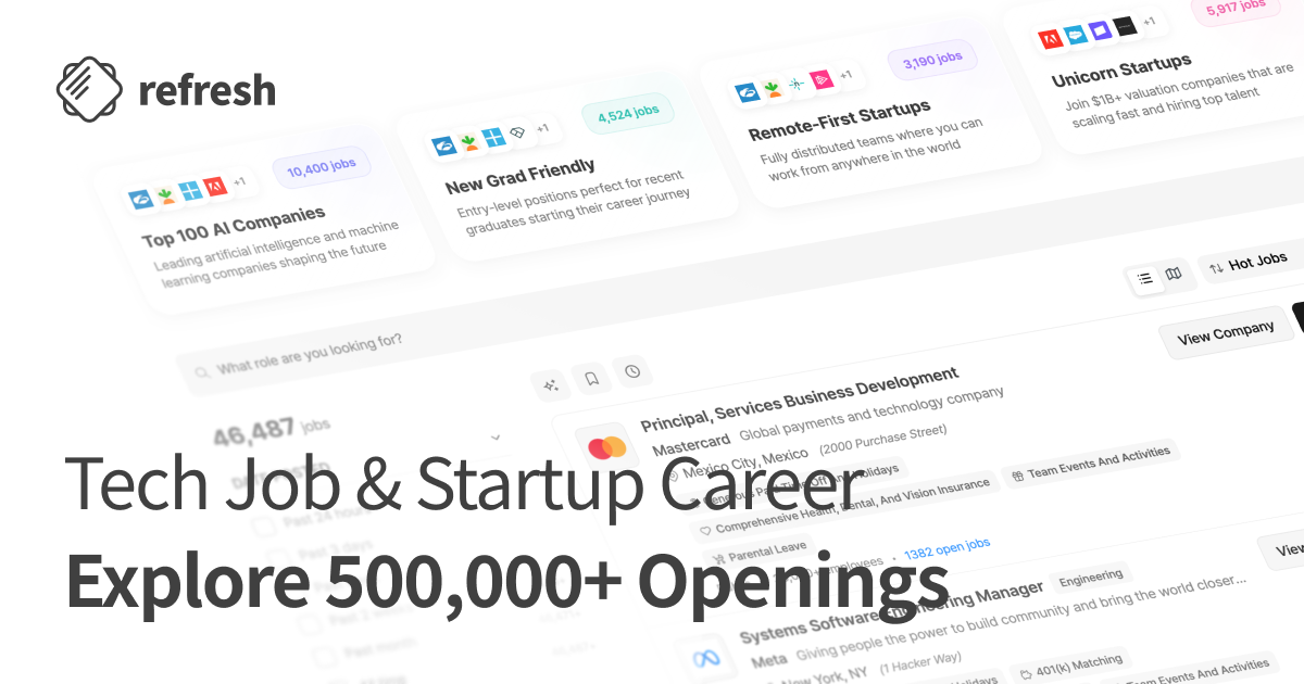Internship TypeScript Jobs | 2026 - refresh.cv